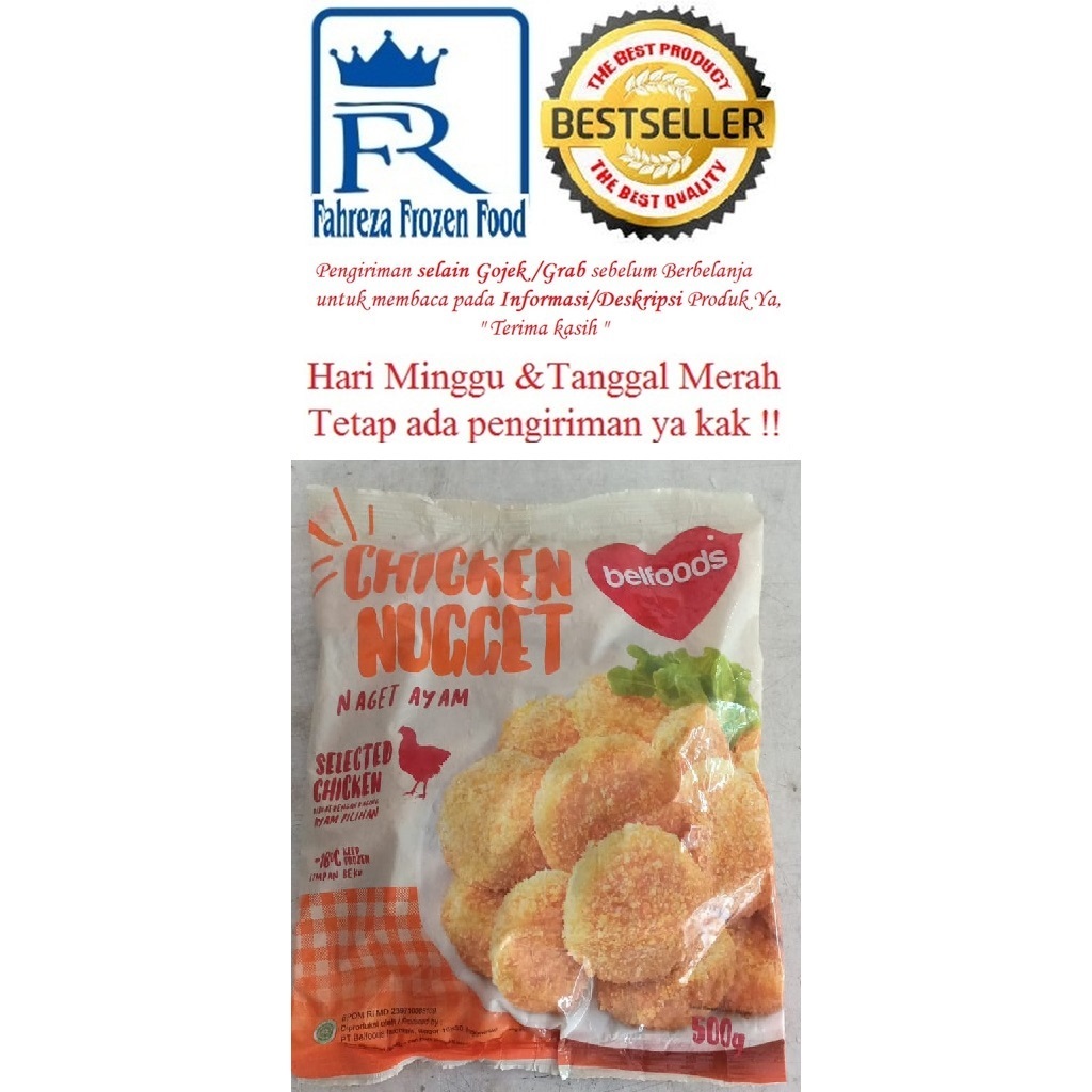 Jual Belfoods Chicken Nugget 500 Gram Harga Promo | Shopee Indonesia
