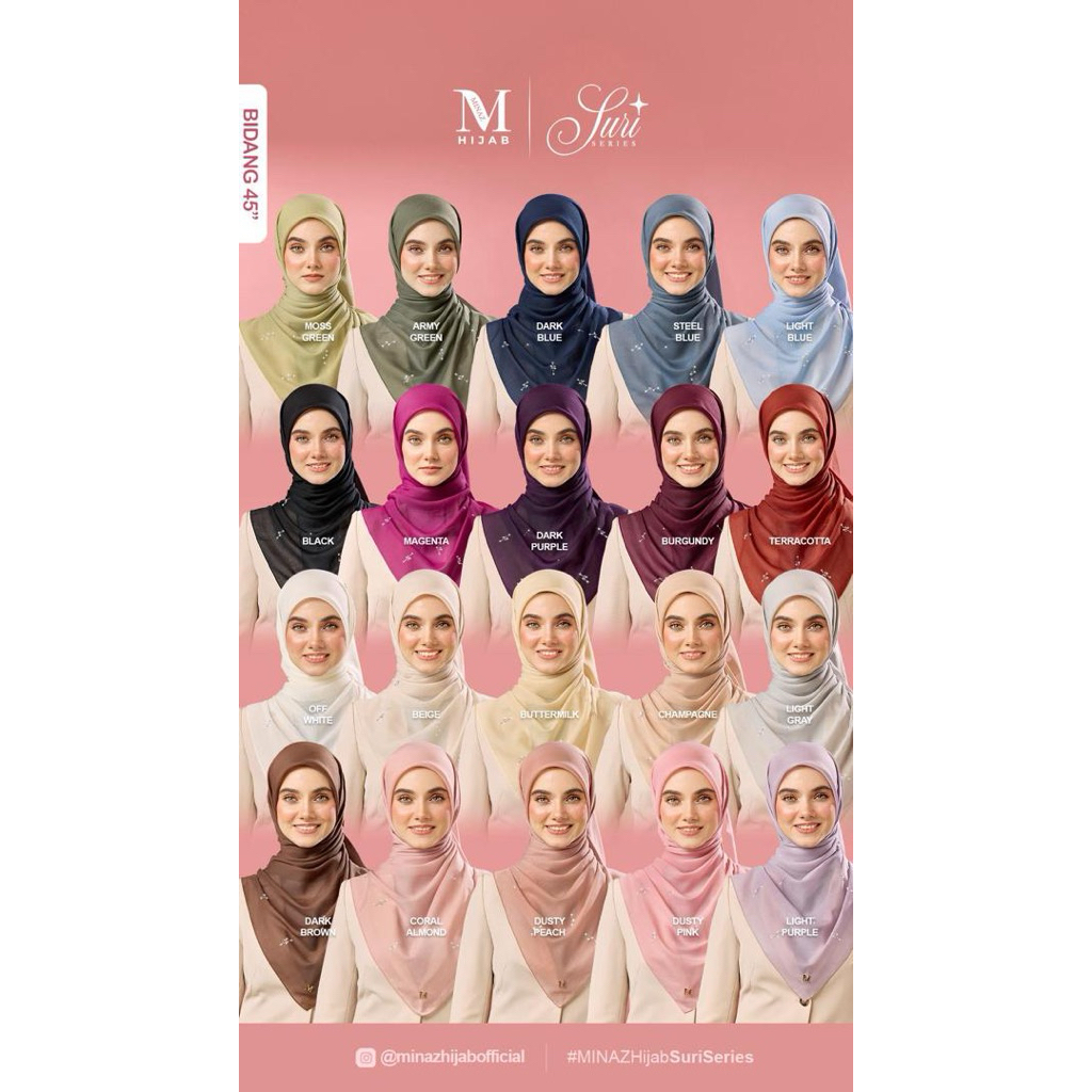 Jual Minaz Hijab series “Suri” | Shopee Indonesia