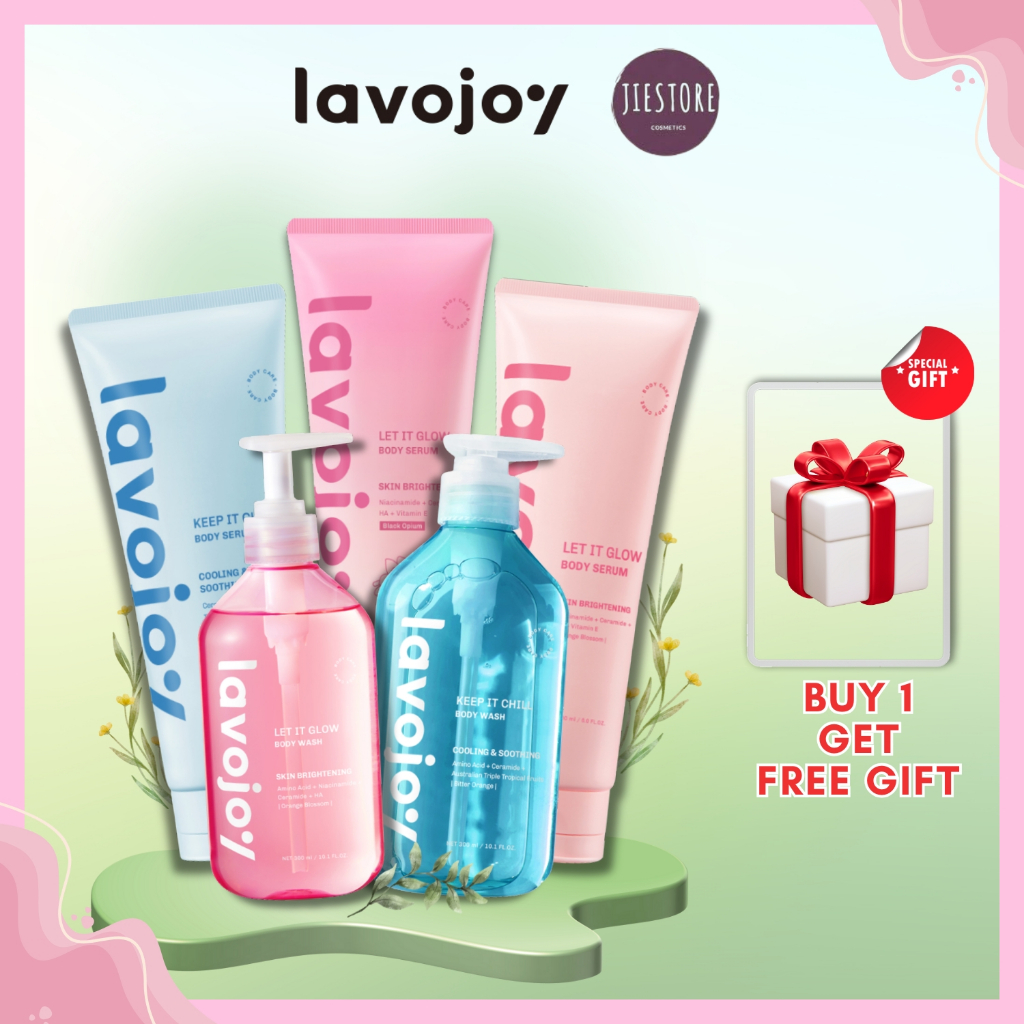 Jual LVJ Lavojoy Let It Glow Body Serum Skin Brightening | Body Wash ...