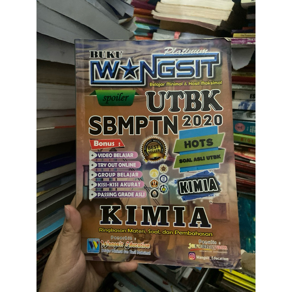 Jual Buku wangsit utbk sbmptn 2020 kimia | Shopee Indonesia