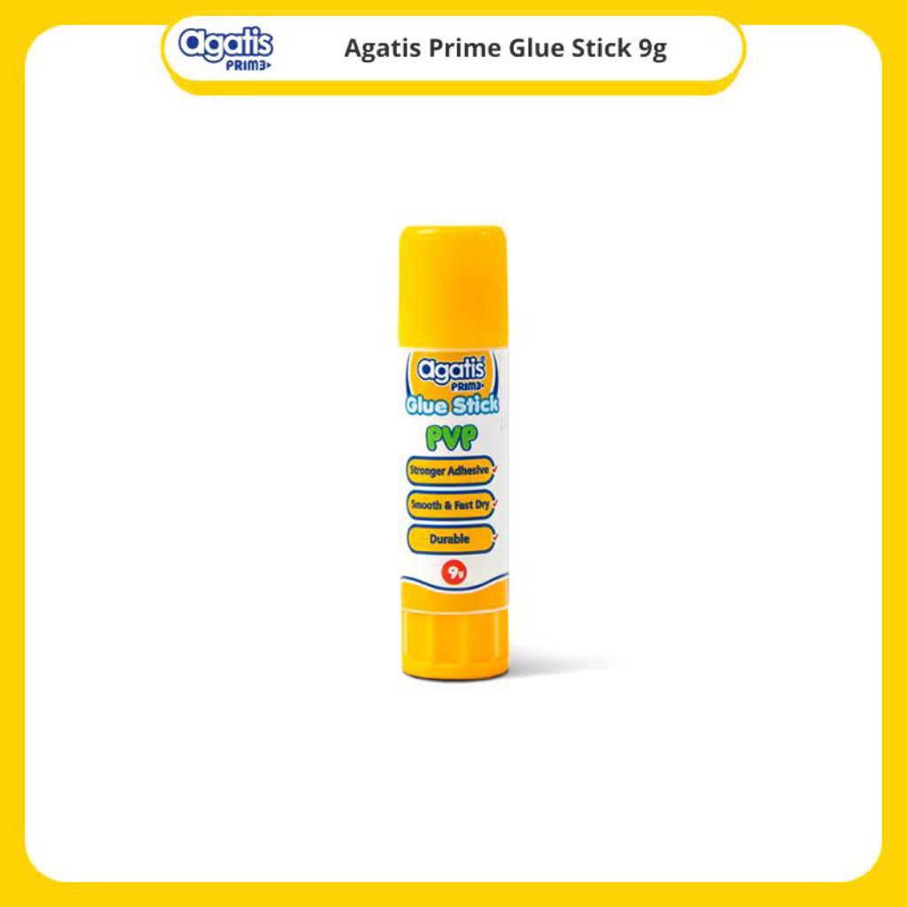 Jual Agatis Prime Glue Stick 9 gram - Lem Stick Putar | Shopee Indonesia