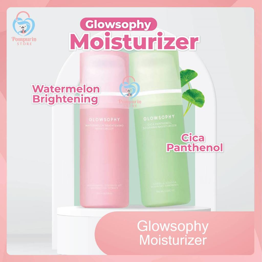 Jual Glowsophy Moisturizer - Watermelon Brightening / Cica Panthenol ...