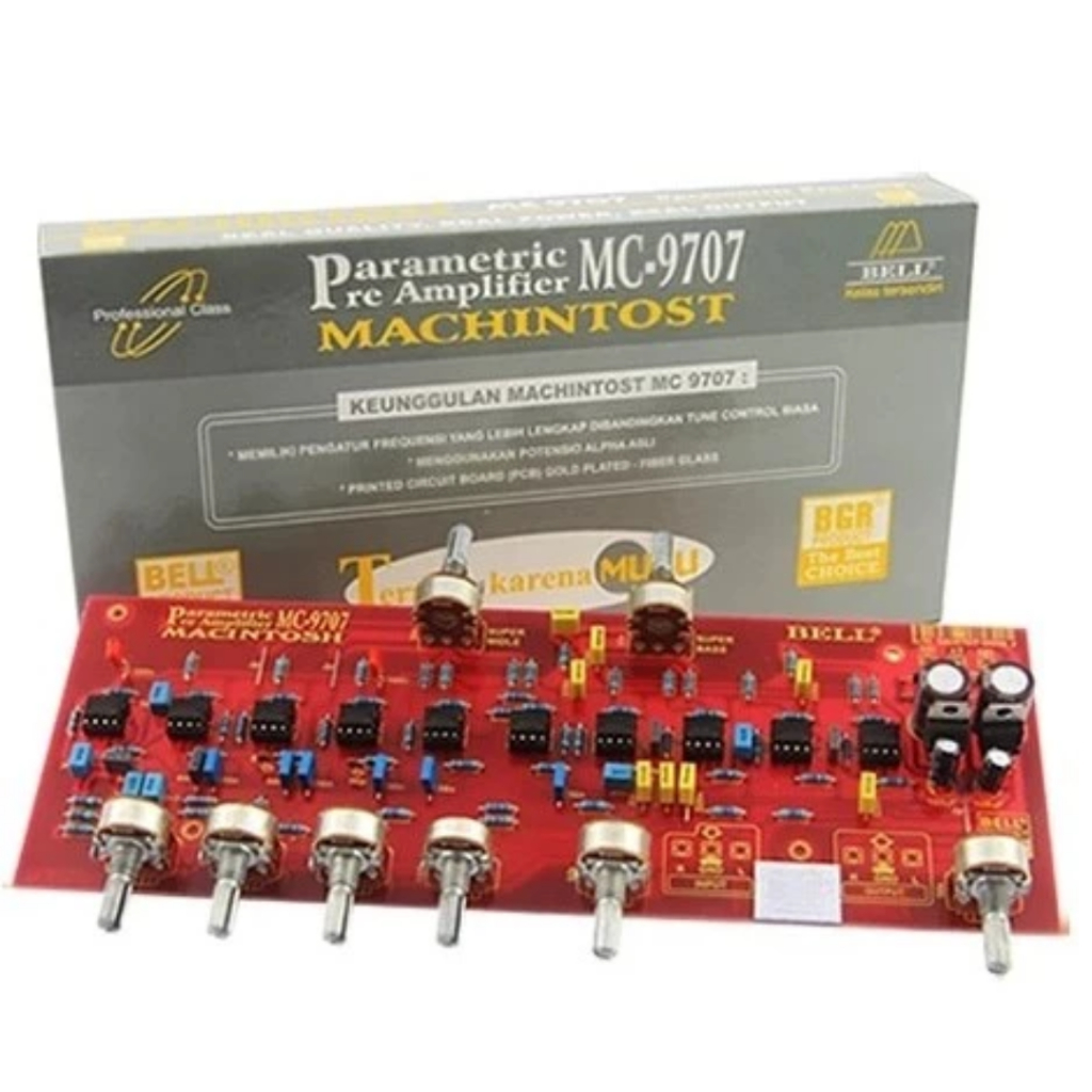 Jual TONE CONTROL PARAMETRIC MC-9707 STEREO BELL BGR TONE KONTROL ...