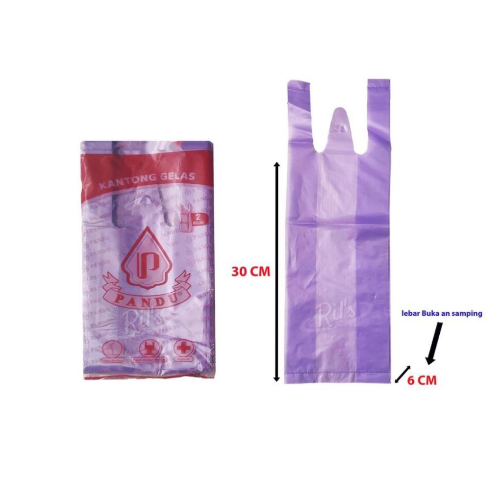 Jual Kantong Plastik Cup Gelas 1 Gelas Pop Ice / Es teh / Ice Jeruk ...