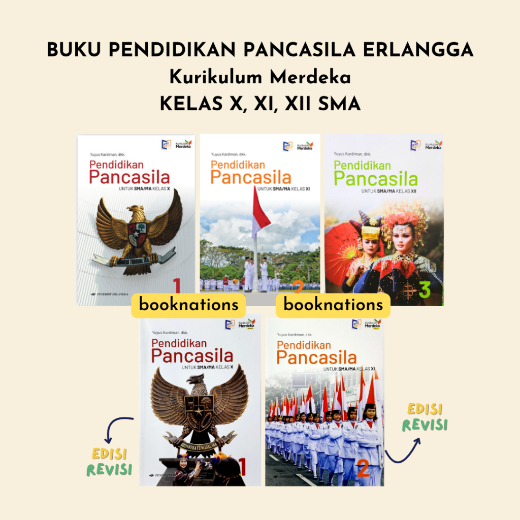 Jual Buku PENDIDIKAN PANCASILA SMA kelas 10 11 12 SMA ERLANGGA Kurikulum Merdeka | Shopee Indonesia