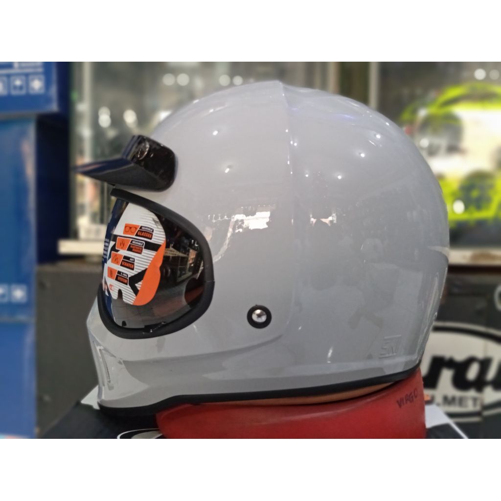 Jual Helm Ink Trooper Solid Matt Gunmetal | Shopee Indonesia