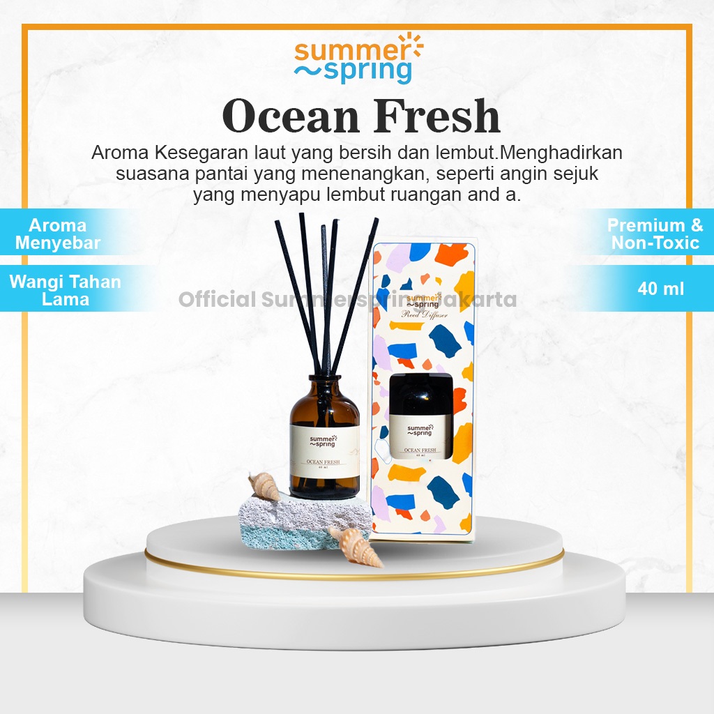 Jual reed diffuser/aromaterapi ruangan tahan lama/pengharum toilet ...