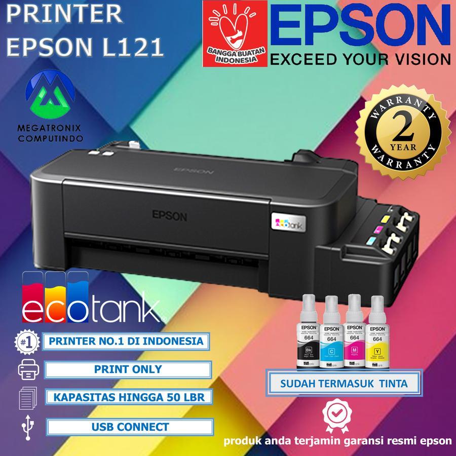 Jual PRINTER EPSON L121 L-121 L 121 PRINTER MURAH A4 PENGANTI L120 L120 | Shopee Indonesia