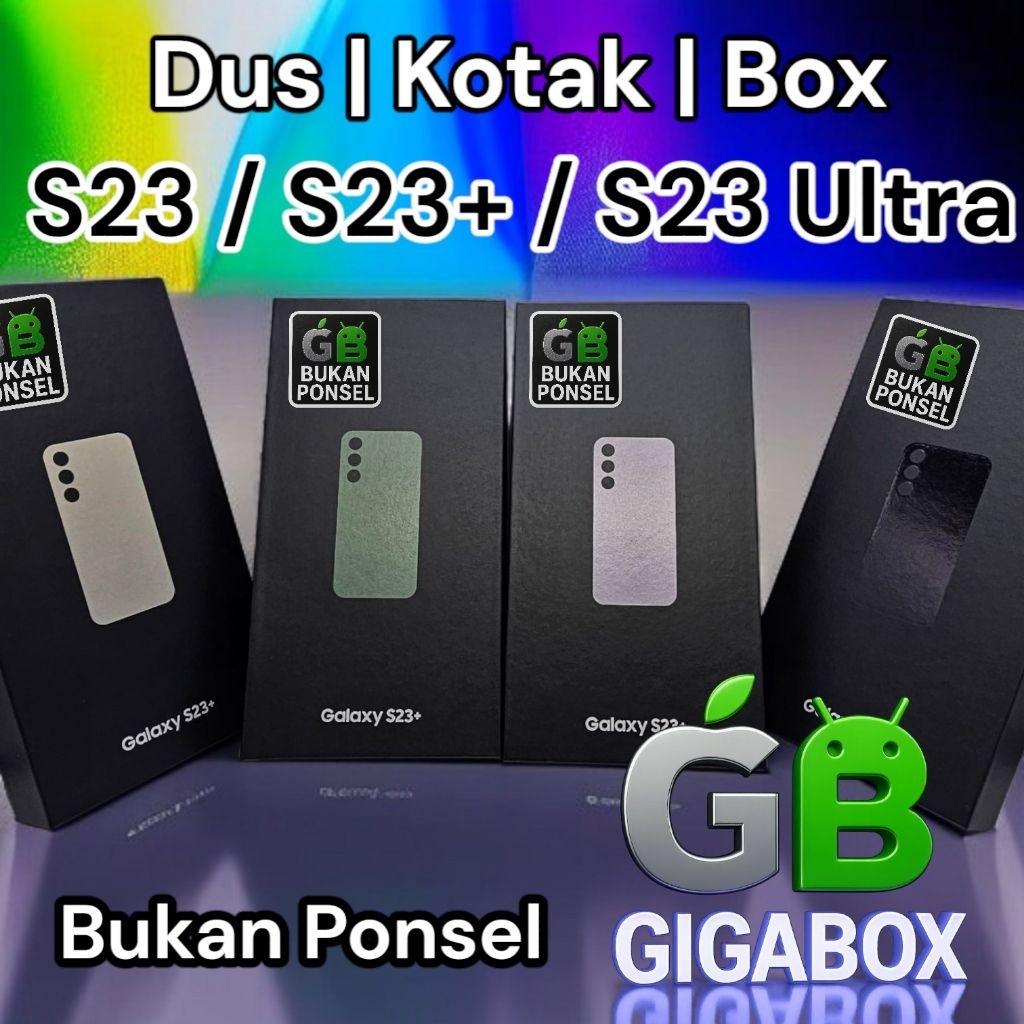 Jual Box S23 / S23+ / S23 Ultra Kardus Only Kotak Fullset | Shopee ...