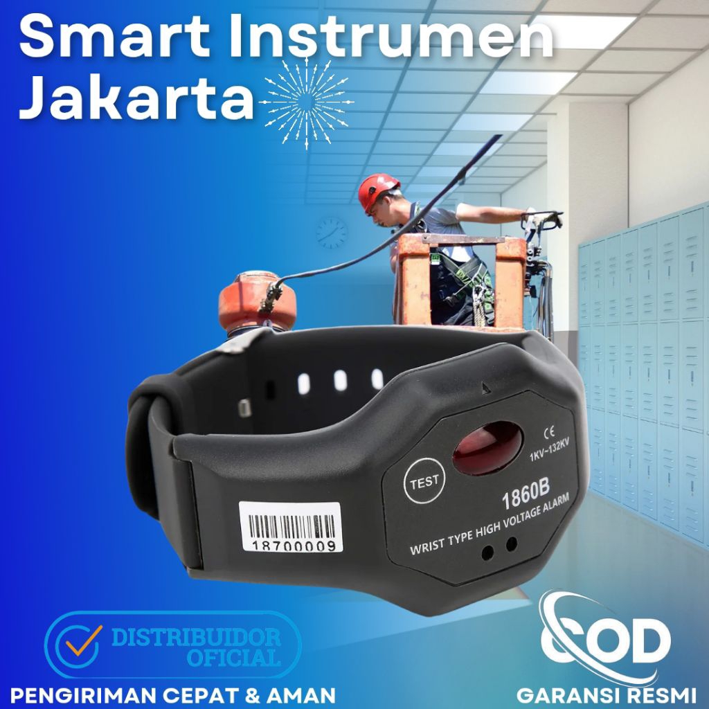 Jual Electricity Alarm ETCR 1860B Wrist Type High Voltage Approach ...