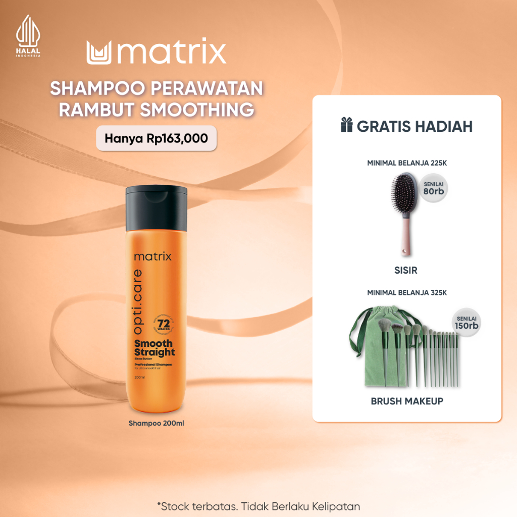 Jual Matrix Indonesia Opti Care Shampoo 200ml - Shampoo Professional ...