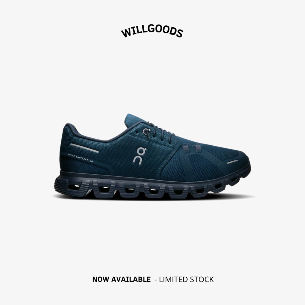 Jual Sepatu On Running On Cloud 6 Midnight Ink Original Resmi | Shopee ...