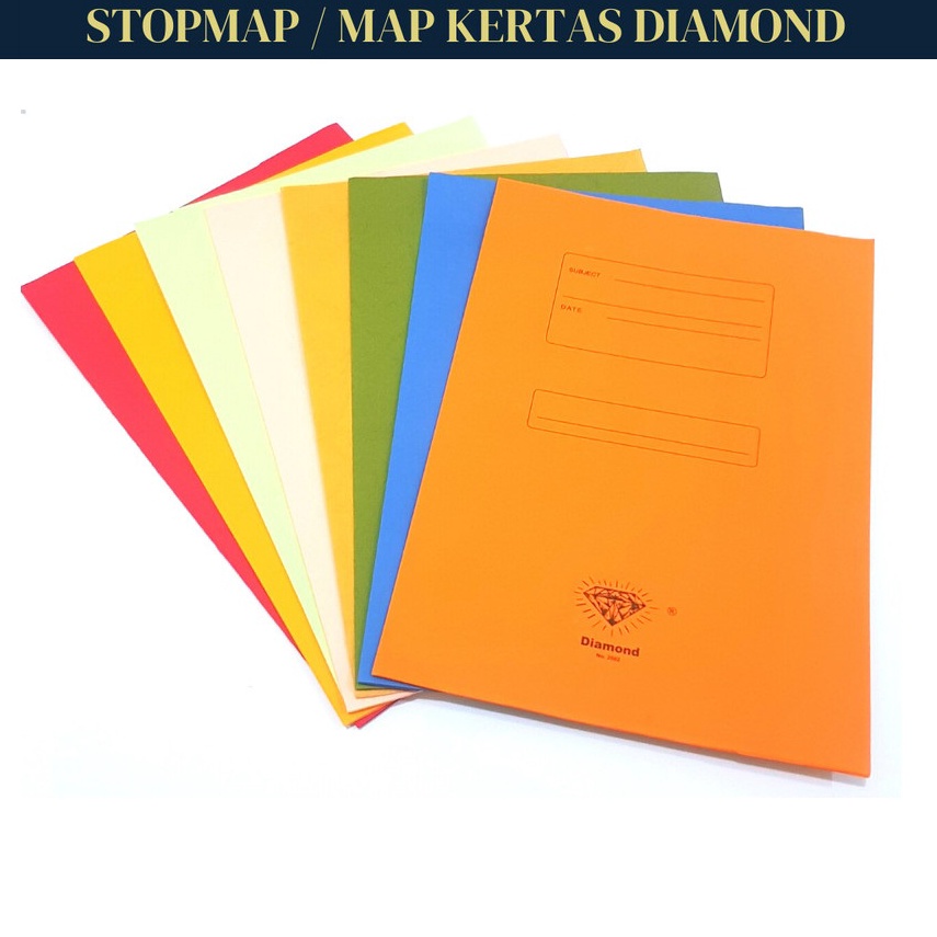 Jual KODE G56B Stopmap Map Kertas Tebal Folio Merk Diamond Harga Per 1bh | Shopee Indonesia