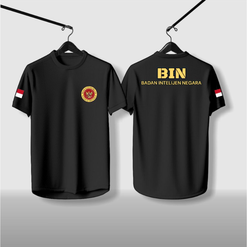 Jual SalwaStore23 - kaos sablon badan intelijen negara BIN - kaos pria ...