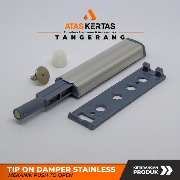 Jual push to open tip on magnet stainless - damper push to open pintu ...