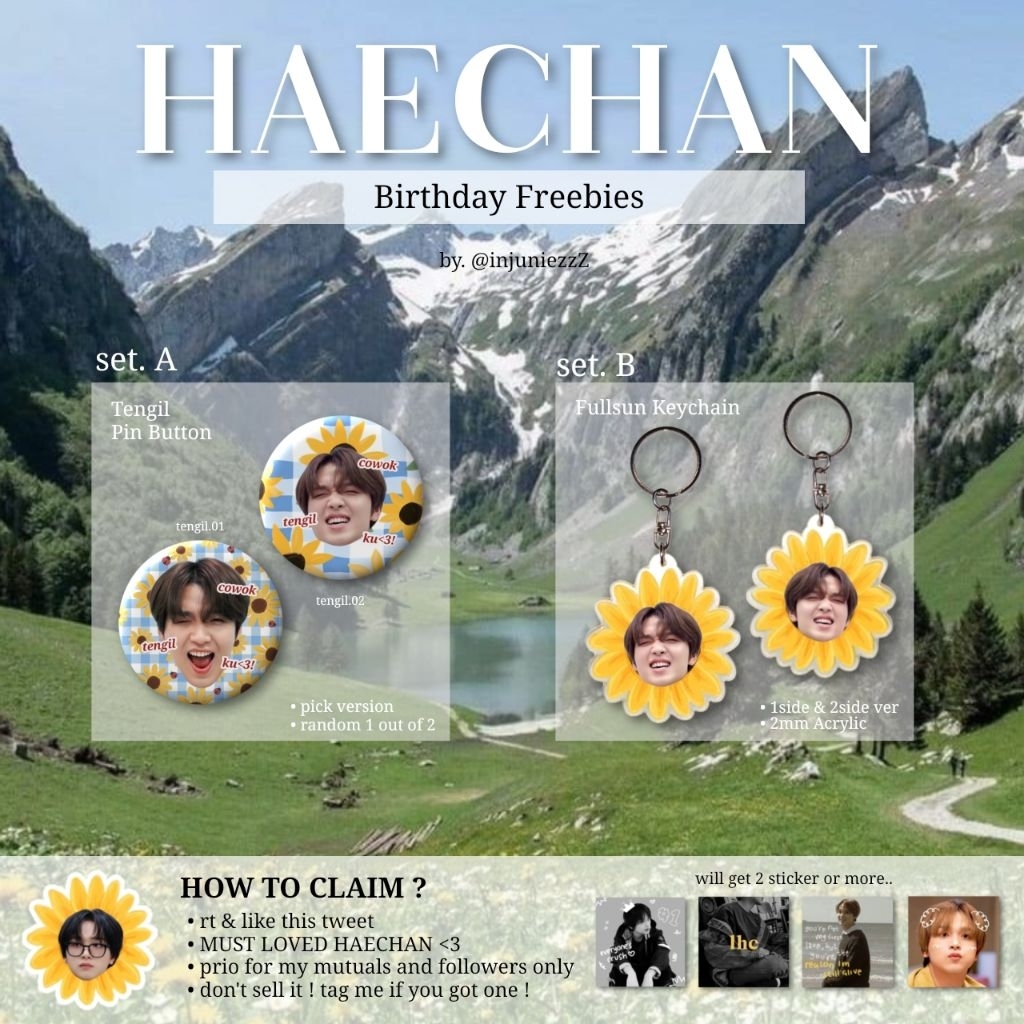 Jual [FREE CLAIM] HAECHAN BIRTHDAY FREEBIES | Shopee Indonesia