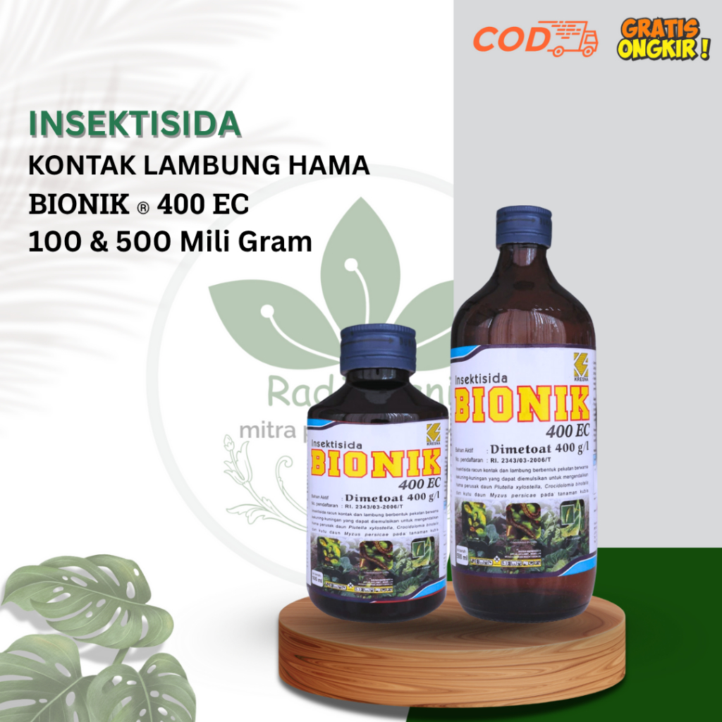 Jual Insektisida - Insektisida dimetoat BIONIK 500 ml | Shopee Indonesia