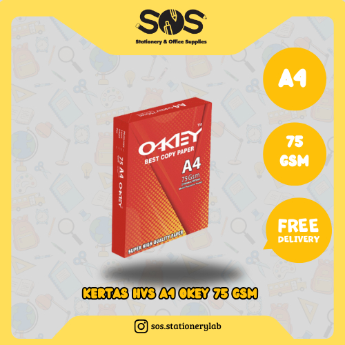Jual Kertas HVS A4 OKEY 75GSM | Shopee Indonesia