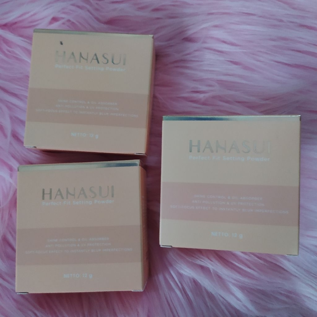 Jual hanasui perfect fit setting powder PROMO ORI | Shopee Indonesia