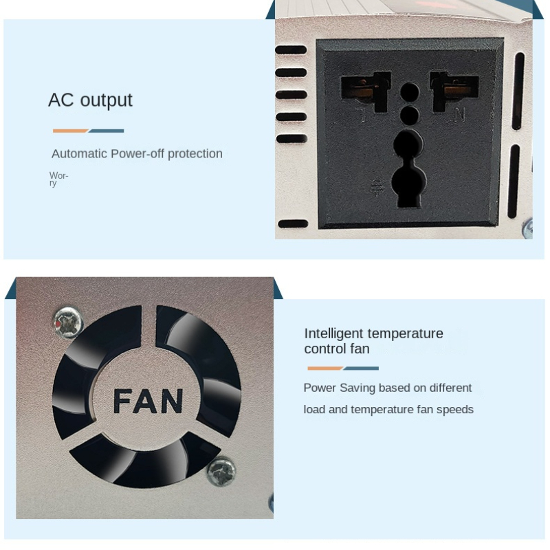 Jual Power Inverter Mobil Modified Sine Wave DC 12V to AC 220V 2000W ...