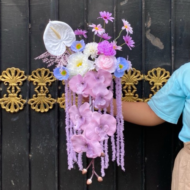 Jual [IRIS BLOOMS EKONOMIS] BUKET NIKAH BRIDE BOUQET HAND BUKET BUNGA ...