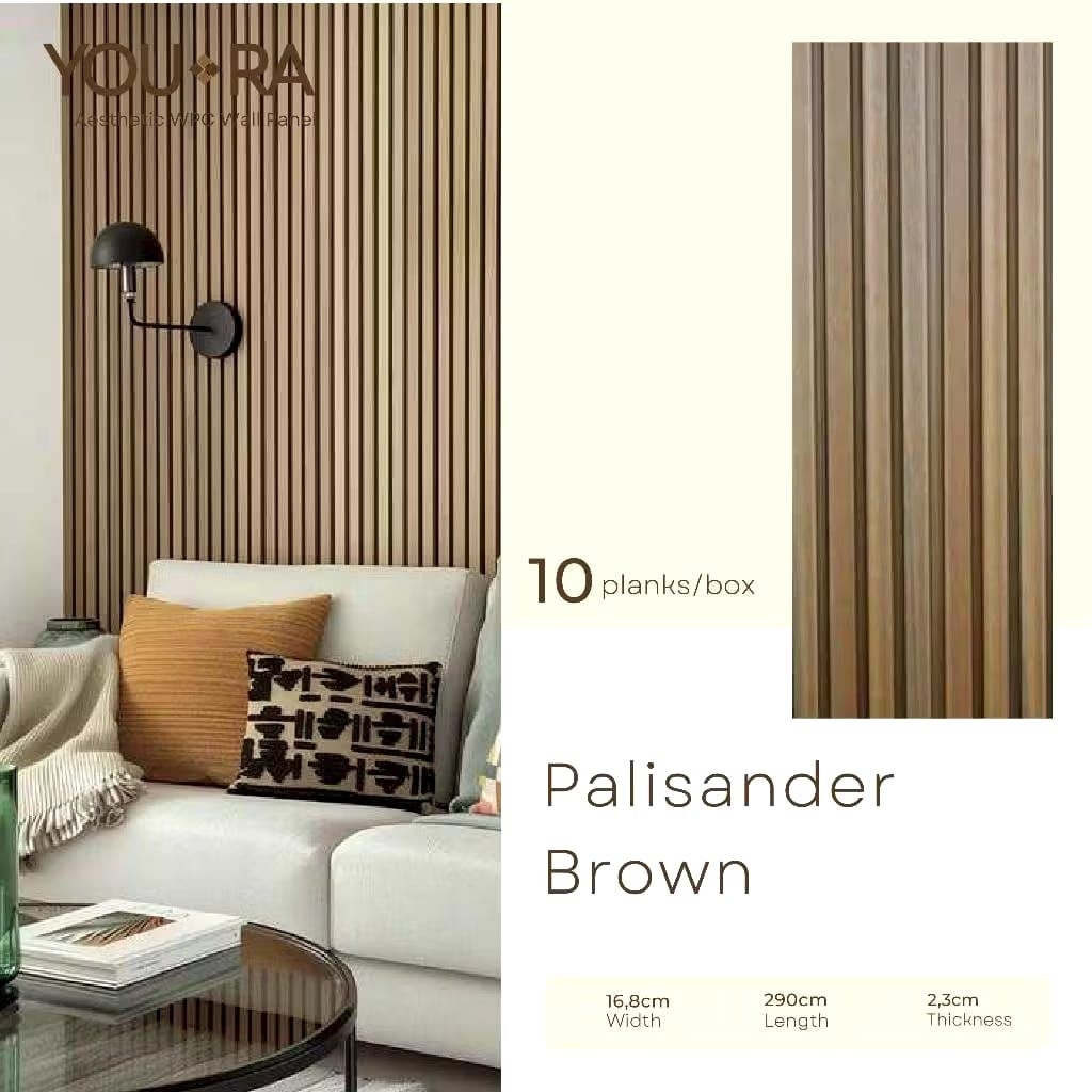 Jual WPC INDOOR MODEL TERBARU/WPC WALL PANEL/WPC DECKING 290CM × 16.8CM ...