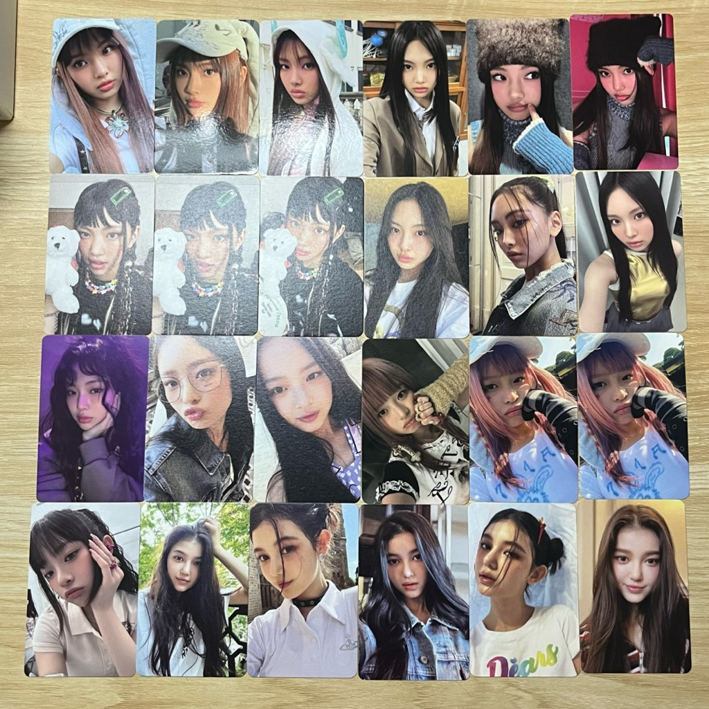 Jual [CLEARANCE SALE] ready stock pc photocard new jeans njz official newjeans get up omg ditto ...