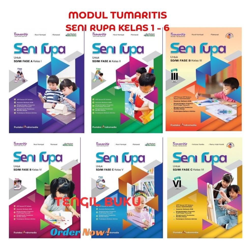 Jual Buku Modul Tumaritis Seni Rupa Kelas 1 - 6 Kurikulum Merdeka ...