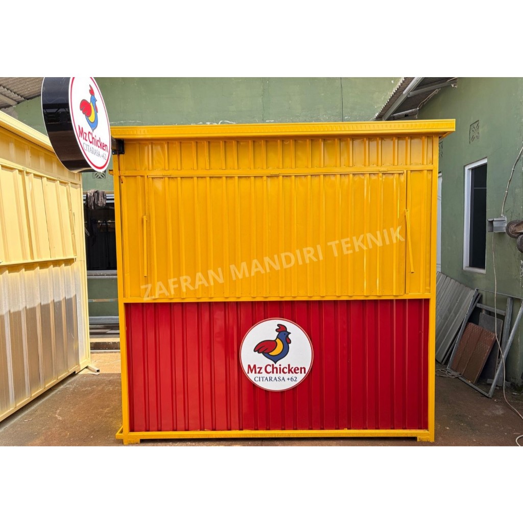 Jual [CUSTOM 22] Booth Semi Container Ukuran 200x140x200 | Shopee Indonesia