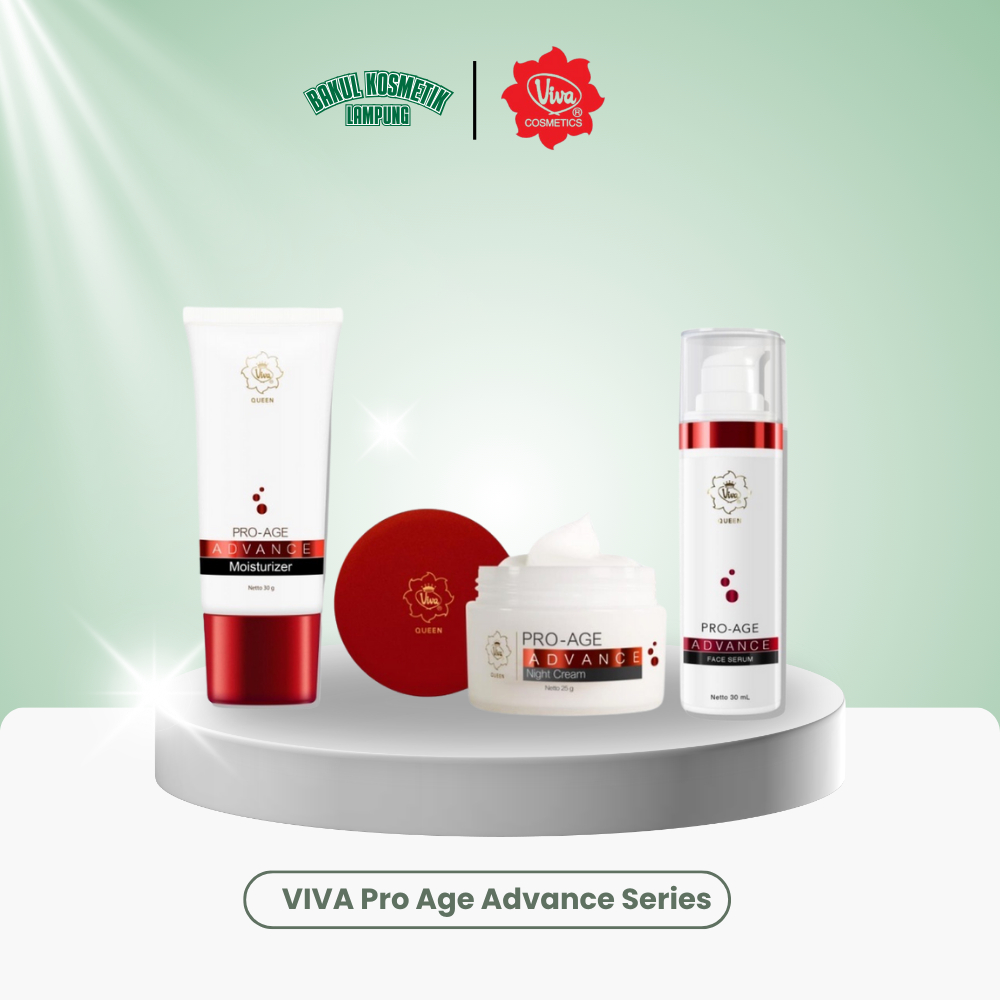 Jual VIVA Pro Age Advance Series Face Serum | Moisturizer | Night Cream ...