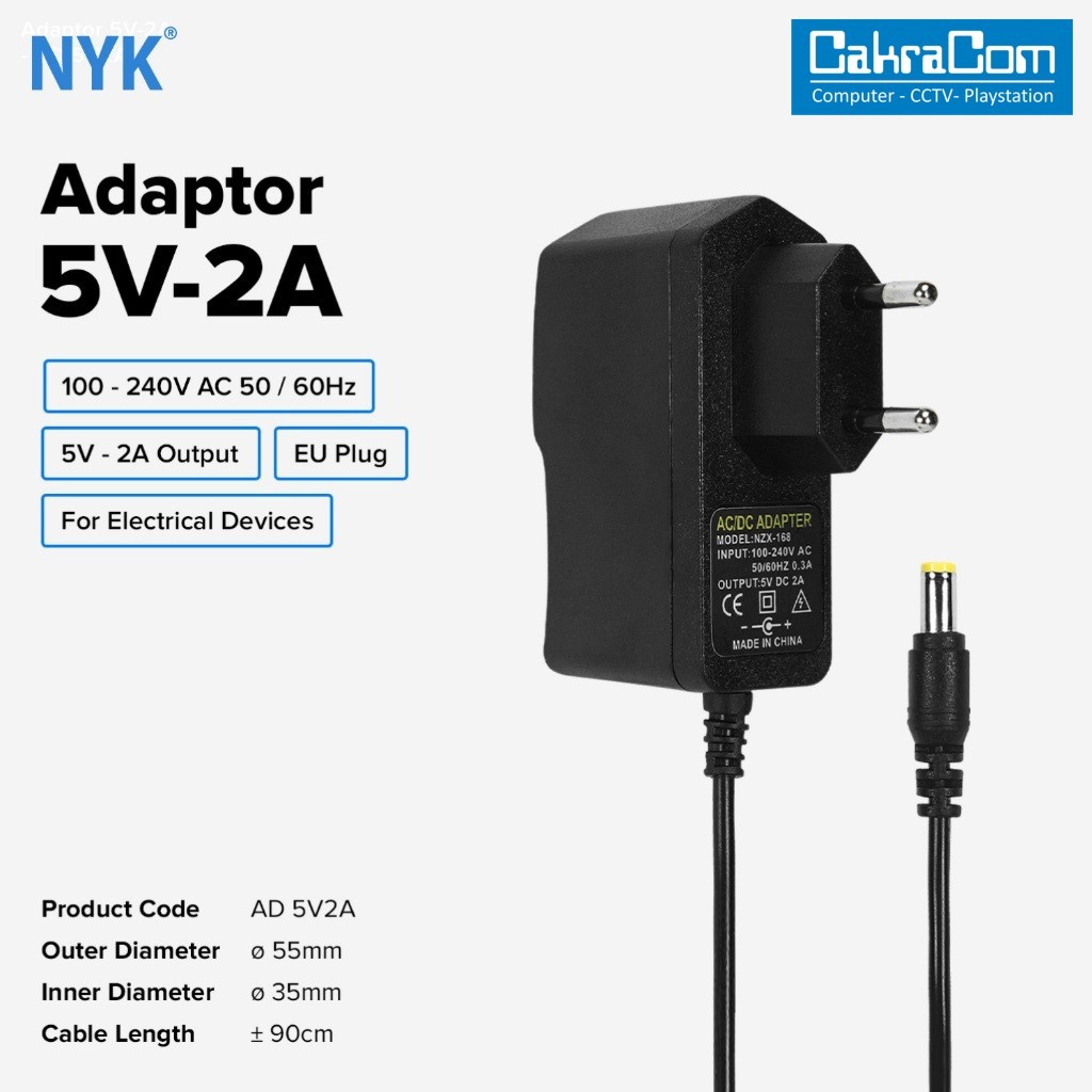 Jual ADAPTOR 5V 2A UNTUK HTB / Power Adaptor Konverter 5V 2A/Charger ...