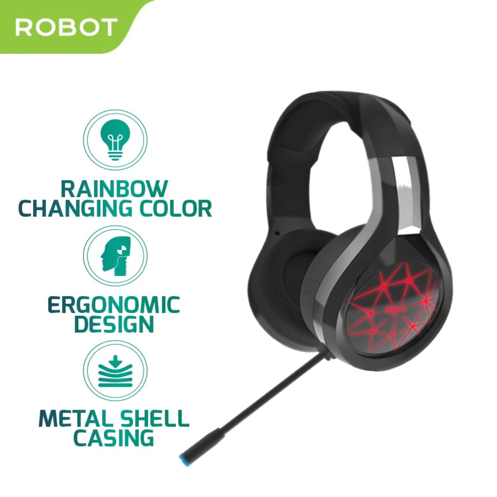 Jual ROBOT RH-G10 Gaming Headphone Earphone Original | Shopee Indonesia