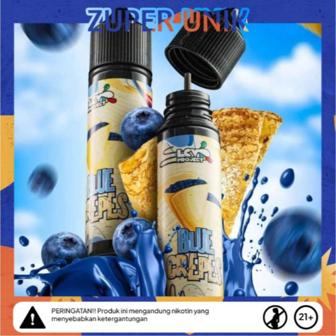 Jual LCV BLUE CREPES 60ML By LCV Project 100% AUTHENTIC | Shopee Indonesia