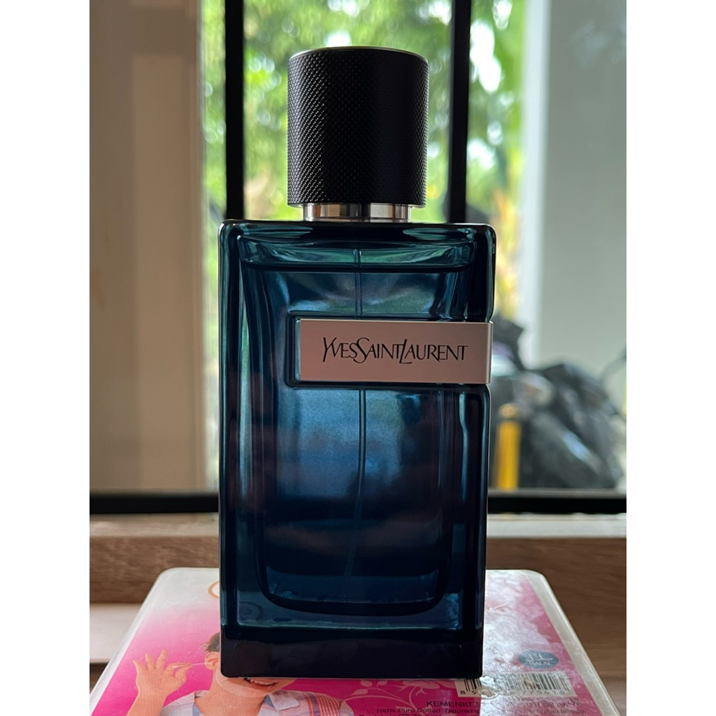 Jual parfum pria YSL Y EDP INTENSE 100ml preloved | Shopee Indonesia