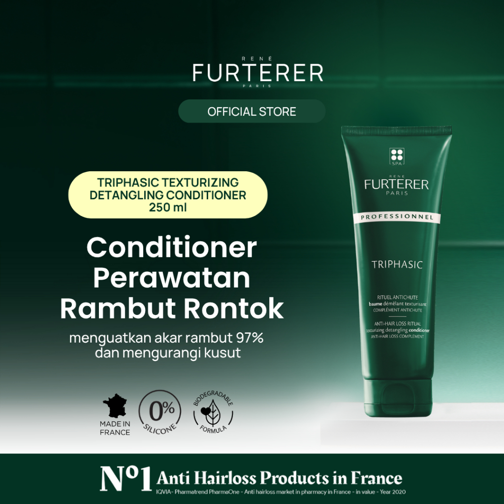 Jual Rene Furterer Triphasic Detangling Conditioner 250 ml (Conditioner ...