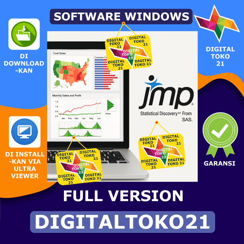 Jual [Diinstallkan] Statistical Discovery JMP Pro 18.0.1 Full Version ...
