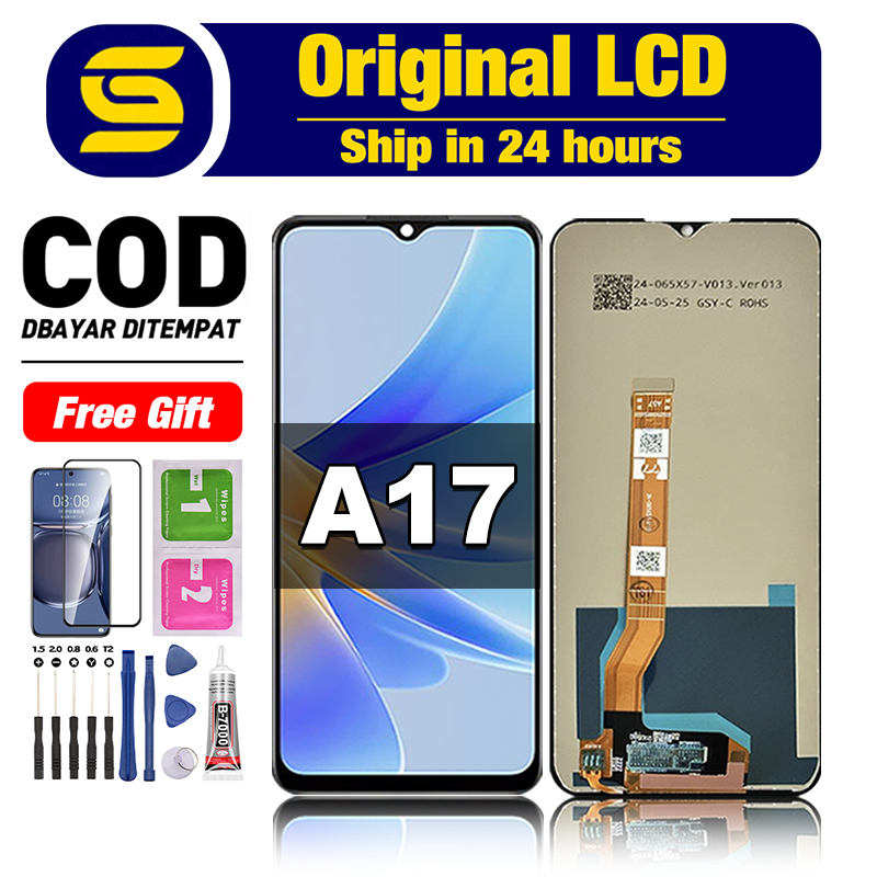 Jual LCD FOR OPPO A17 Original Fullset ori asli hp Touchscreen For ...