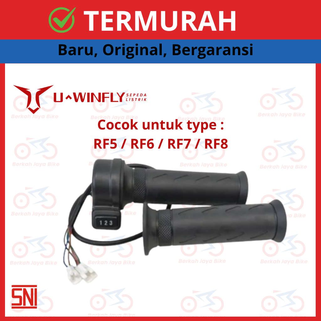 Jual Throttle / Handle Gas Sepeda Listrik Uwinfly RF5 / RF6 / RF7 / RF8 ...