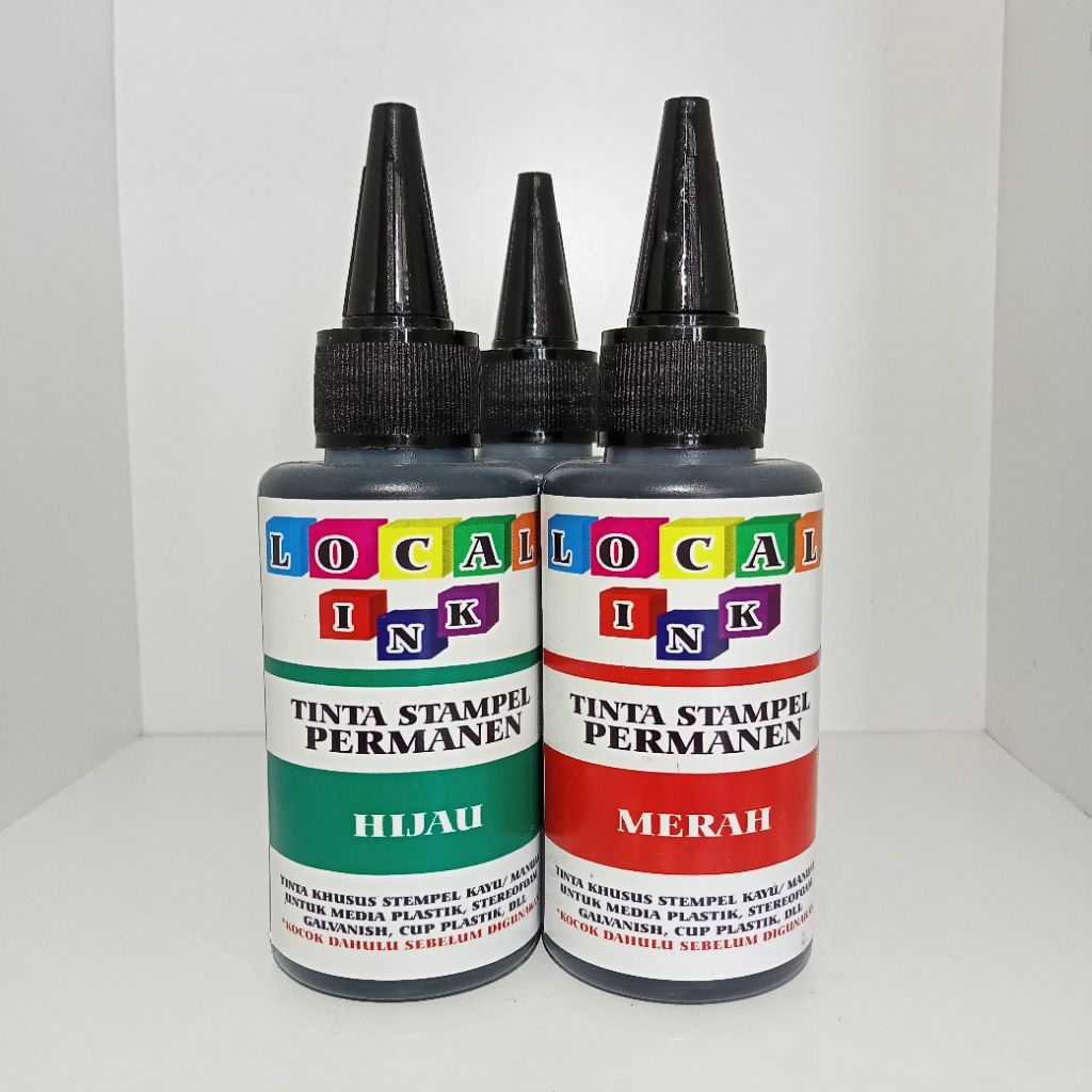 Jual Tinta Stamp PAD / PERMANENT isi 100 mili lebih [ MURAH ] Praktis ...