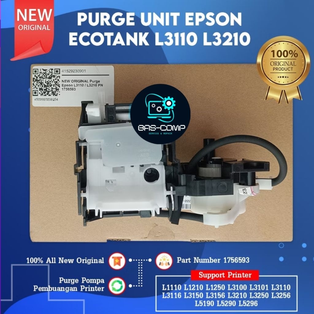 Jual Purge Unit Epson EcoTank L1110 L3110 L3150 L5190 Pompa Pembuangan ...