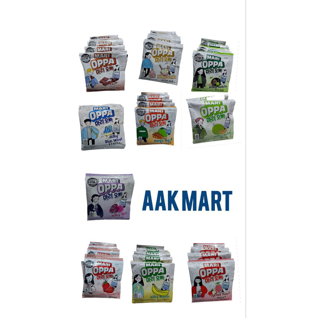 Jual Mari oppa renceng isi 12 sachet PROMO!! | Shopee Indonesia
