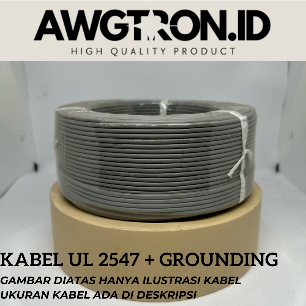 Jual KABEL UL 2547 DENGAN GROUNDING AWG 28 | Shopee Indonesia
