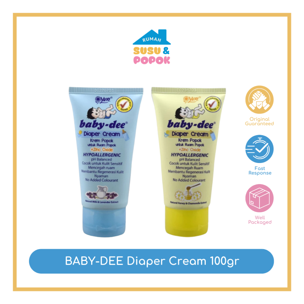 Jual BABY-DEE Baby Diaper Cream 100gr | Shopee Indonesia