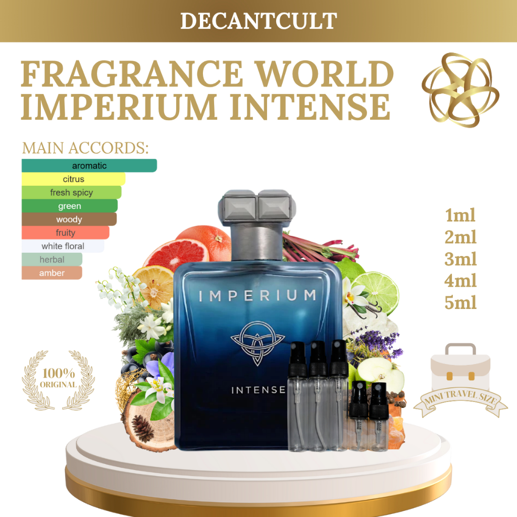 Jual DECANT Parfum Fragrance World Imperium Intense EDP | Shopee Indonesia