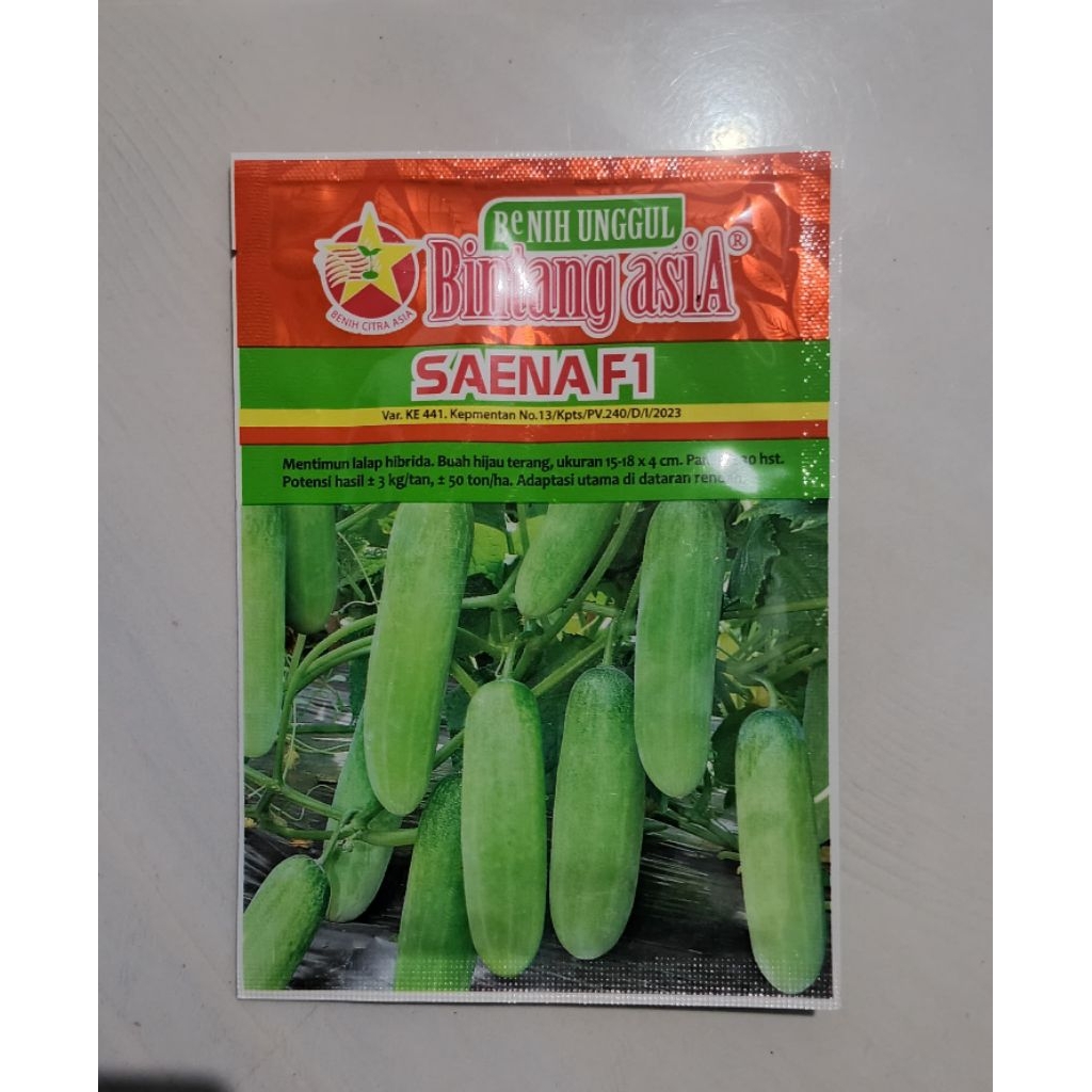 Jual Benih timun baby SAENA F1 kemasan 20gr original pabrik | Shopee ...