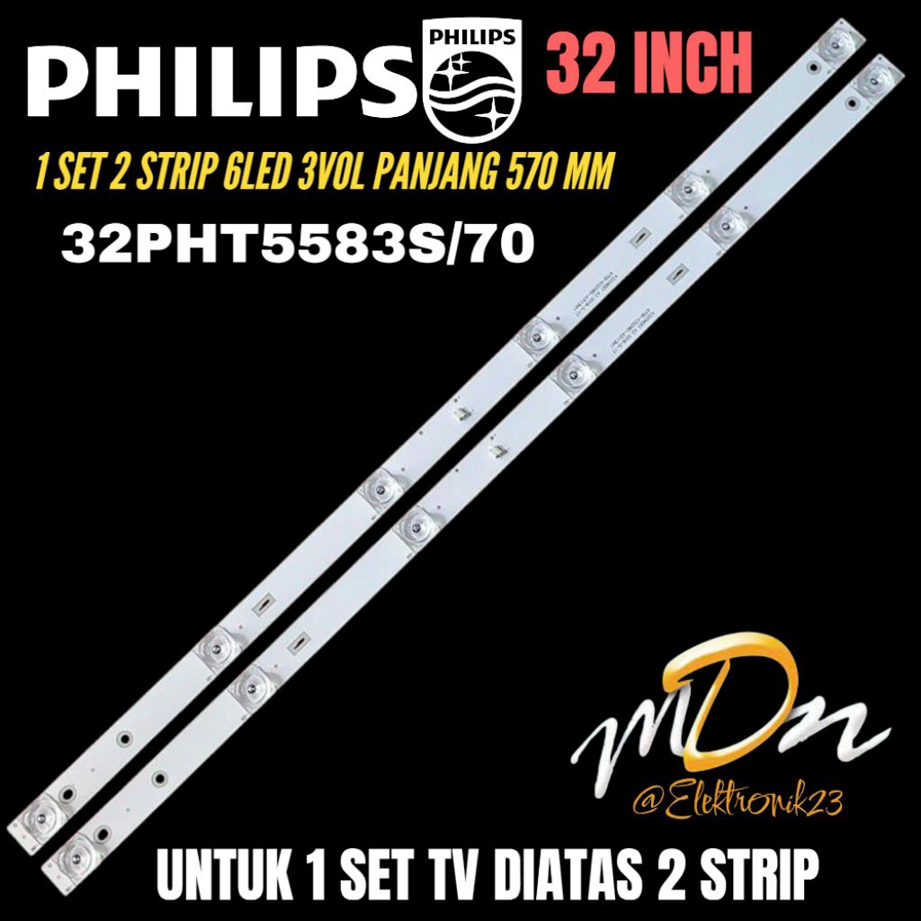 Jual BACKLIGHT TV LED PHILIPS 32 INCH 32PHT5583S/70 BACKLIGHT TV LED ...