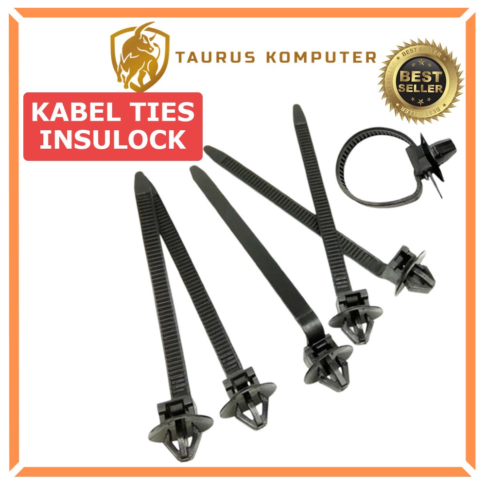 Jual Kabel Ties Insulock Pengikat Klip Panah Klem Kabel Body Mobil ...