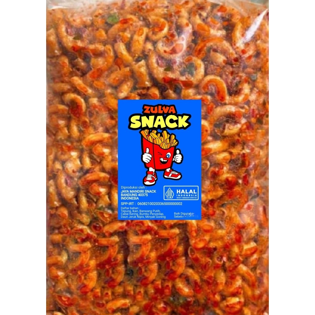 Jual MAKARONI CIKRUH PEDAS DAUN JERUK//MAKARONI BASAH PEDAS DAUN JERUK ...