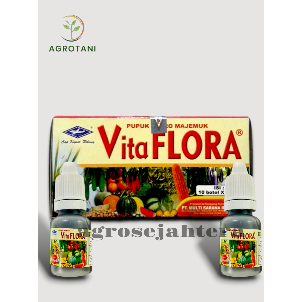 Jual VitaFLORA Vita Flora - 10ml (Pupuk Mikro) | Shopee Indonesia
