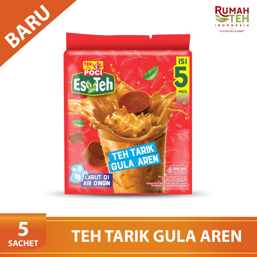 Jual Instant Powder Es Teh Poci Gula Aren 1 pack (isi 5 sachet ...